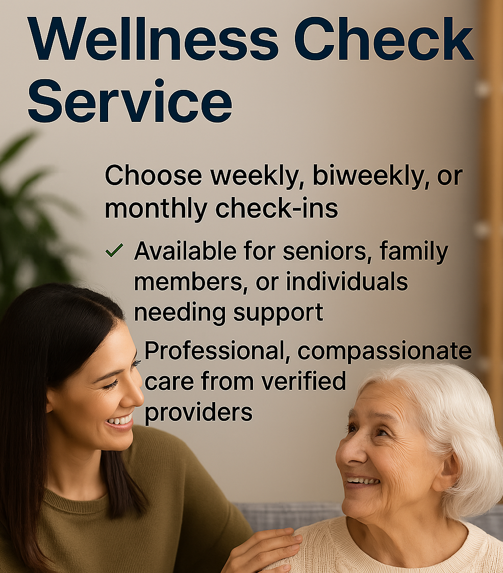 Wellness Check Service – Compassionate Support for Your Loved Ones ...