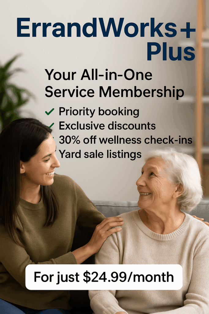 ErrandWorks Plus – Your All-in-One Service Membership